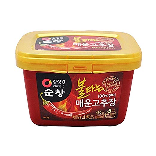 Spicy Gochujang Chicken Meatballs (Baked) - That Spicy Chick