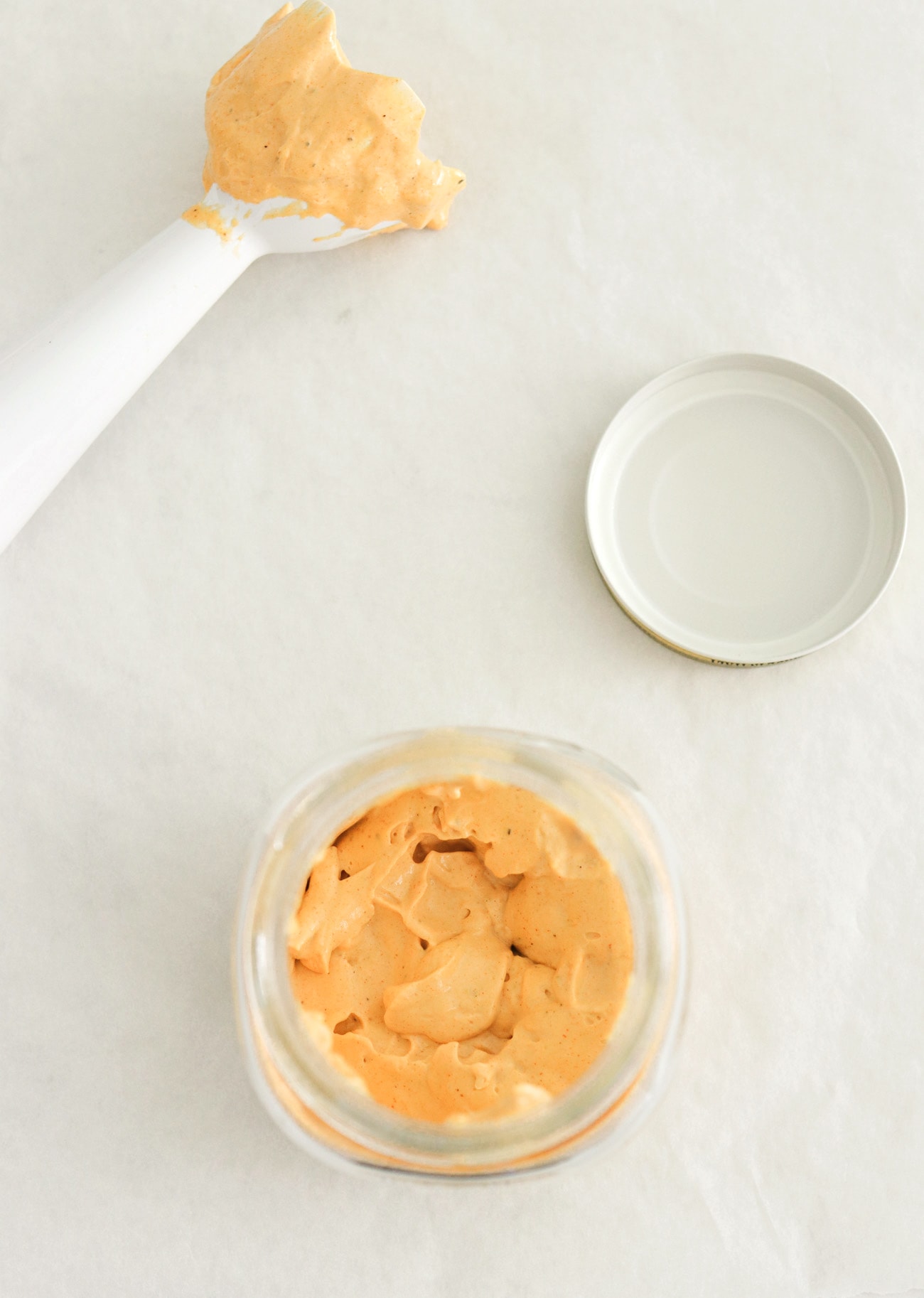 Two-Step Homemade Spicy Mayonnaise - That Spicy Chick