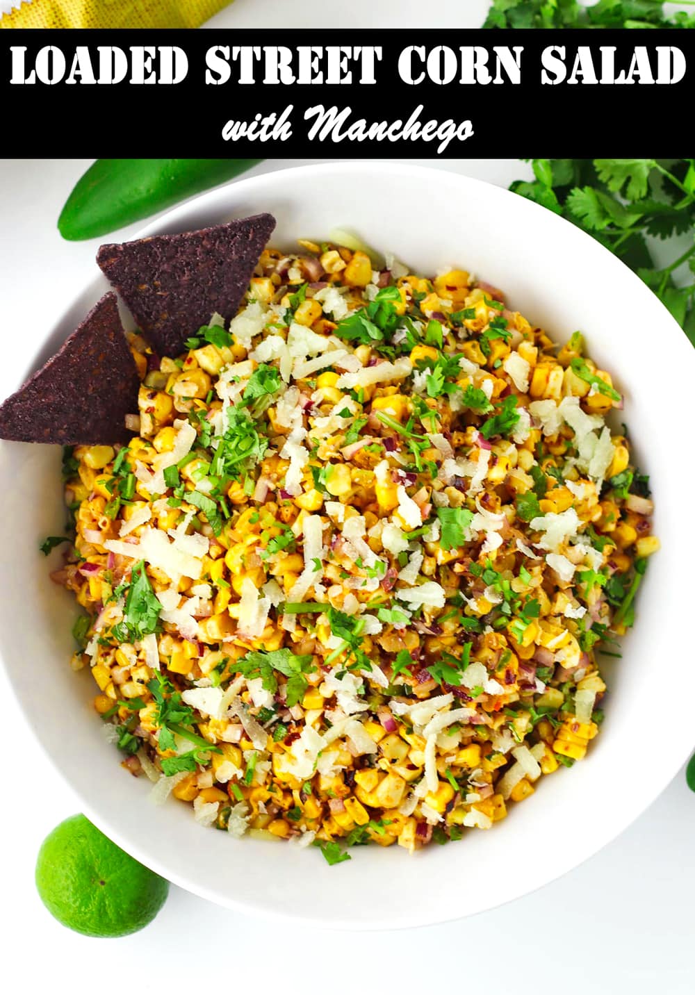 Loaded Street Corn Salad + Cookbook Review - That Spicy Chick