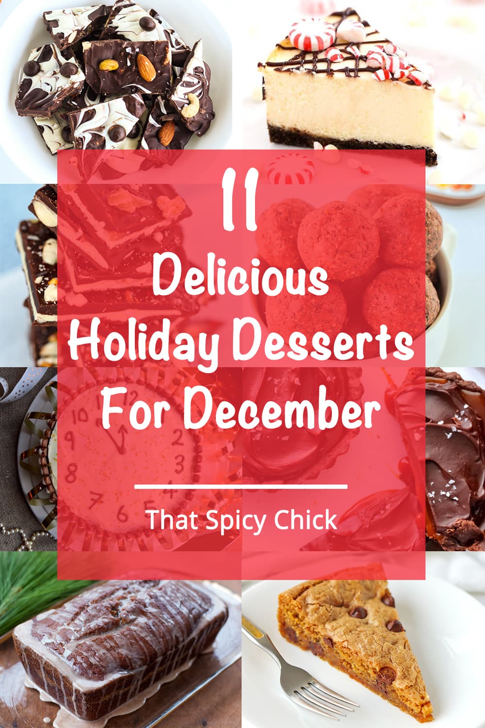 11 Delicious Holiday Desserts for December - That Spicy Chick