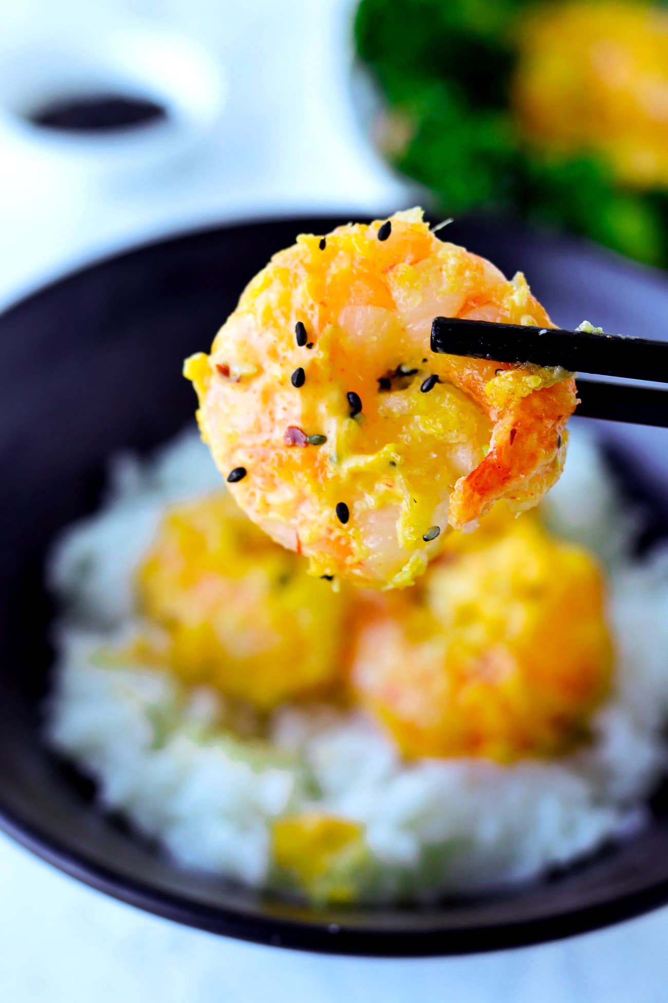 Crispy Prawns with Spicy Mango Mayonnaise - That Spicy Chick