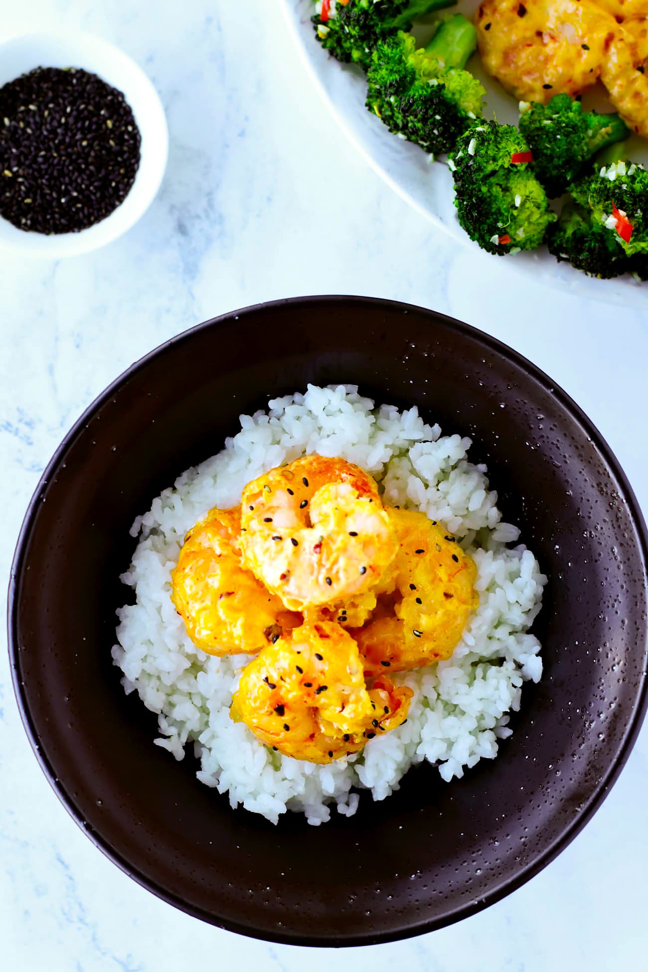 Crispy Prawns with Spicy Mango Mayonnaise - That Spicy Chick