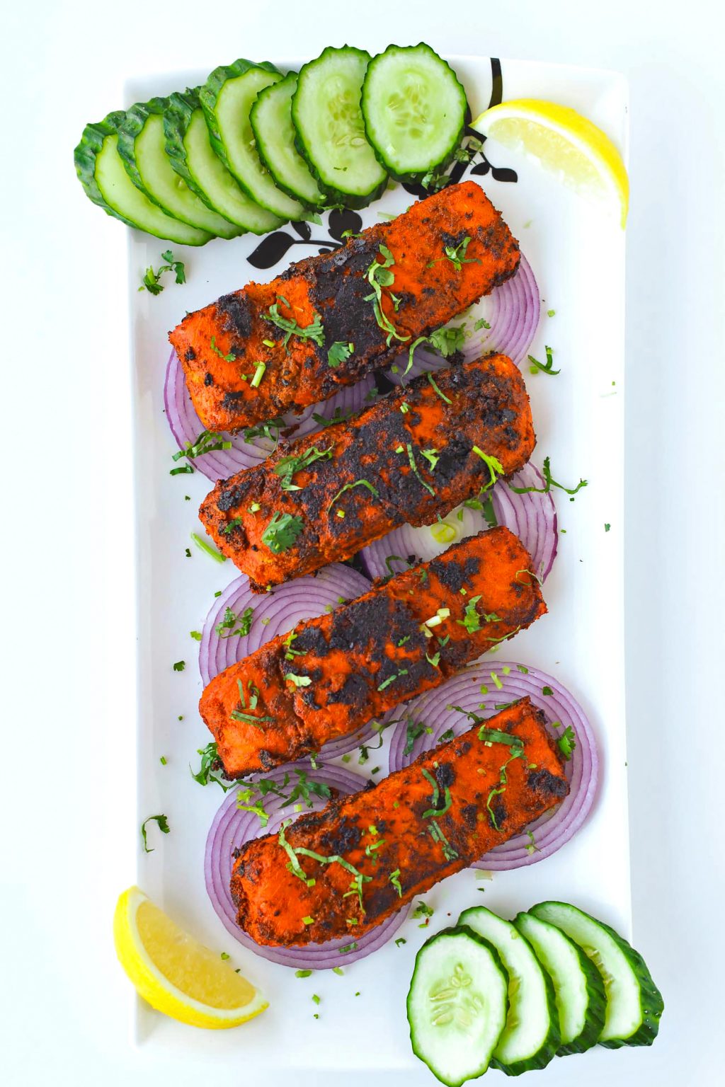 Spicy Indian Pan-fried Salmon (easy weeknight dinner!) - That Spicy Chick