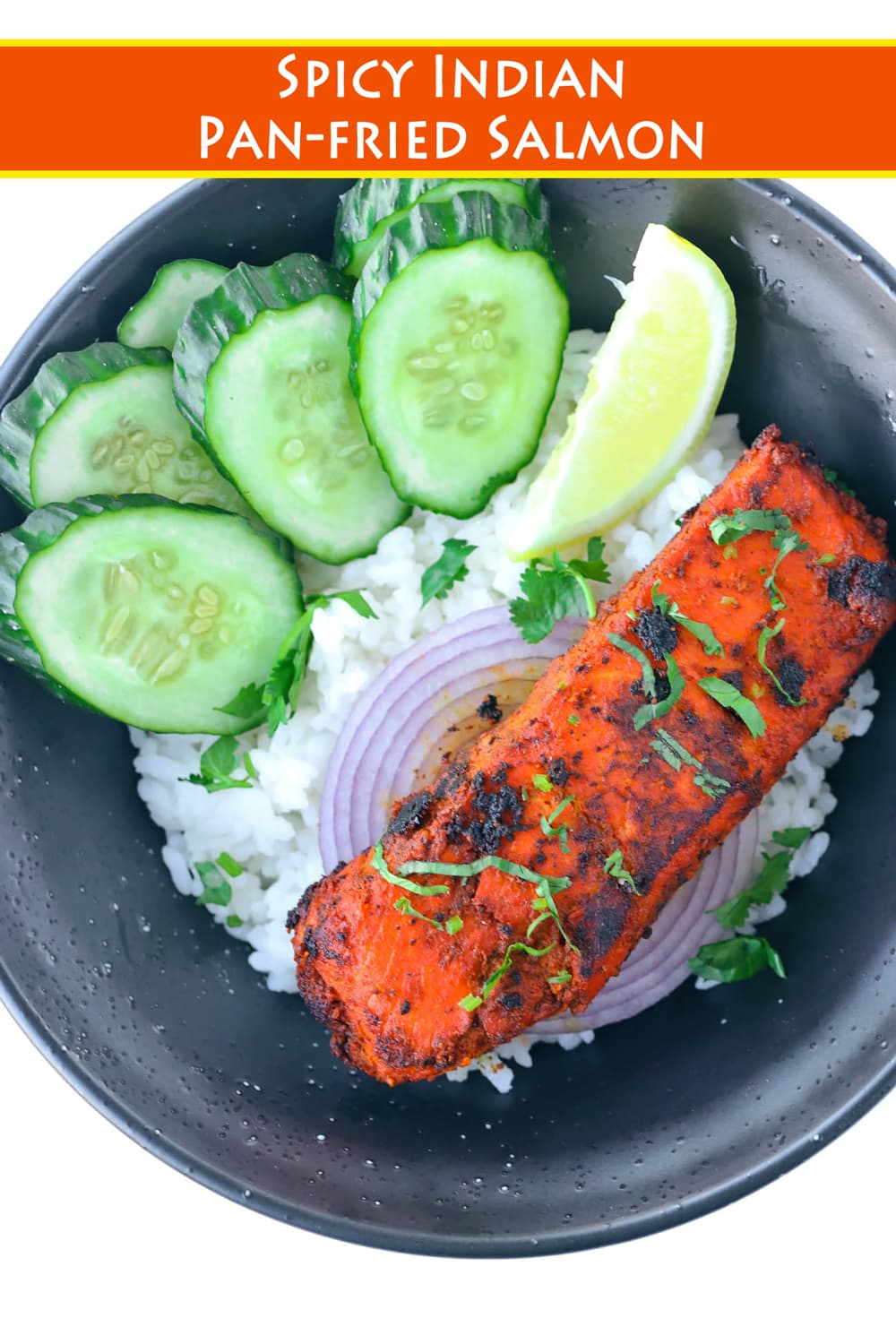 Spicy Indian Pan-fried Salmon (easy weeknight dinner!) - That Spicy Chick