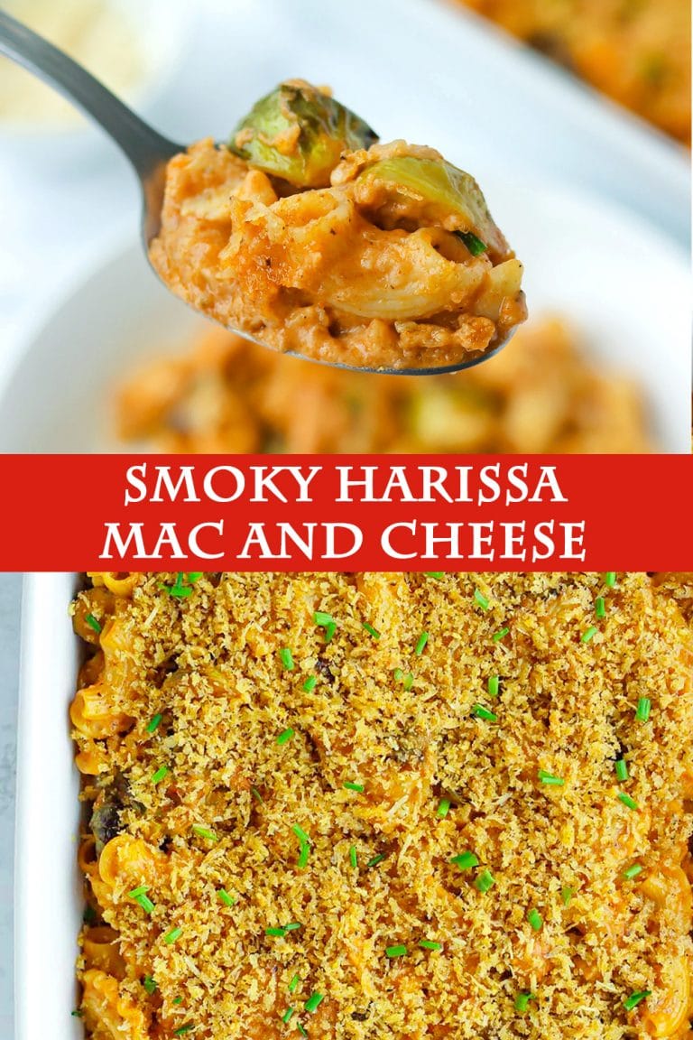 Smoky Harissa Mac and Cheese - That Spicy Chick