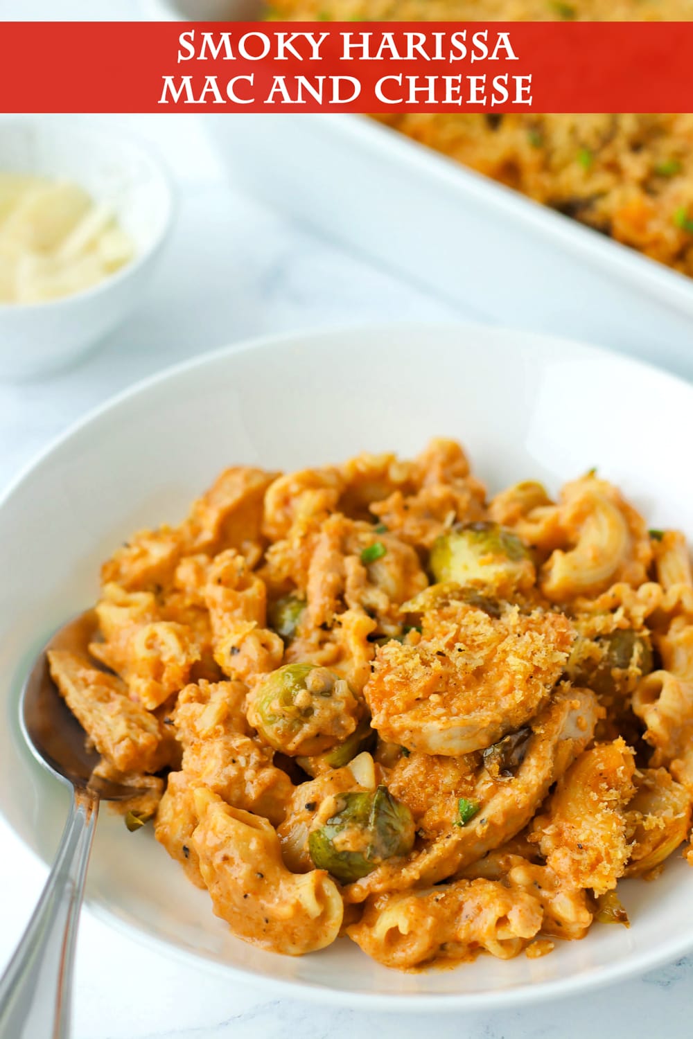 Smoky Harissa Mac and Cheese - That Spicy Chick