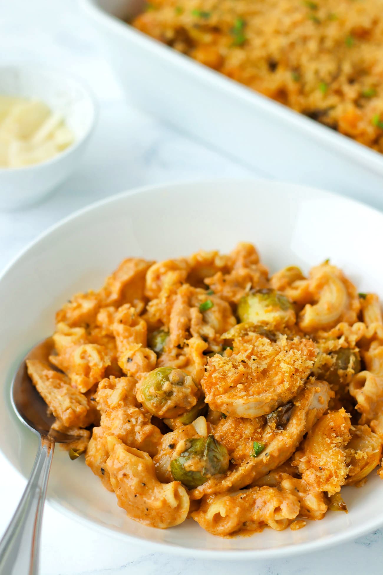 Smoky Harissa Mac and Cheese - That Spicy Chick