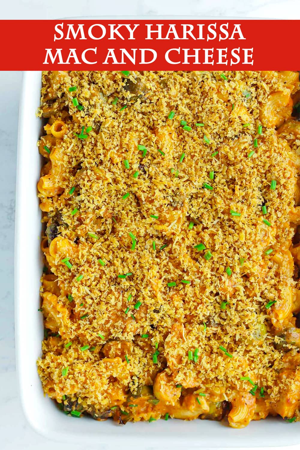 Smoky Harissa Mac and Cheese - That Spicy Chick