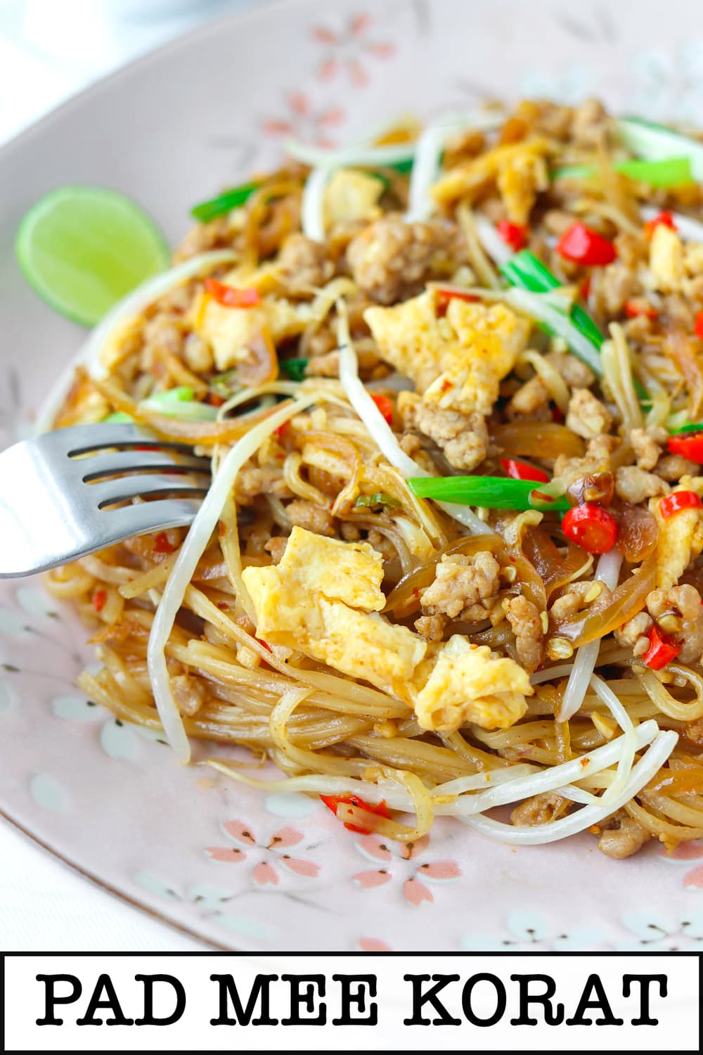 Pad Mee Korat (Pad Thai's spicier cousin!) - That Spicy Chick