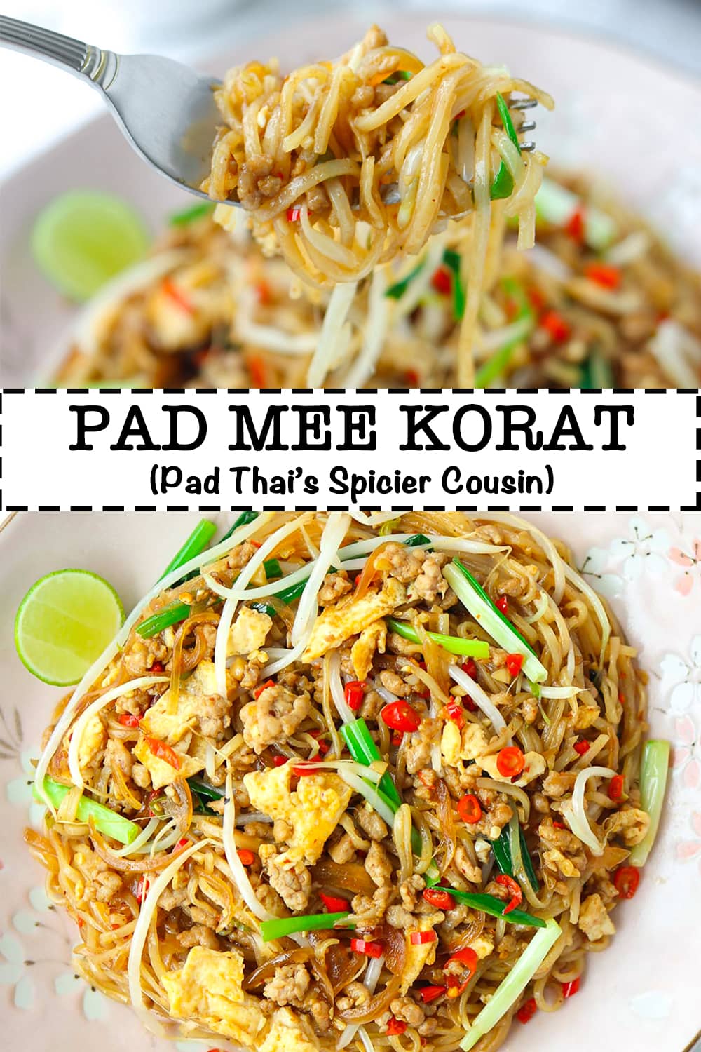 Pad Mee Korat (Pad Thai's spicier cousin!) - That Spicy Chick