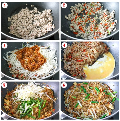 Pad Mee Korat (Pad Thai's spicier cousin!) - That Spicy Chick