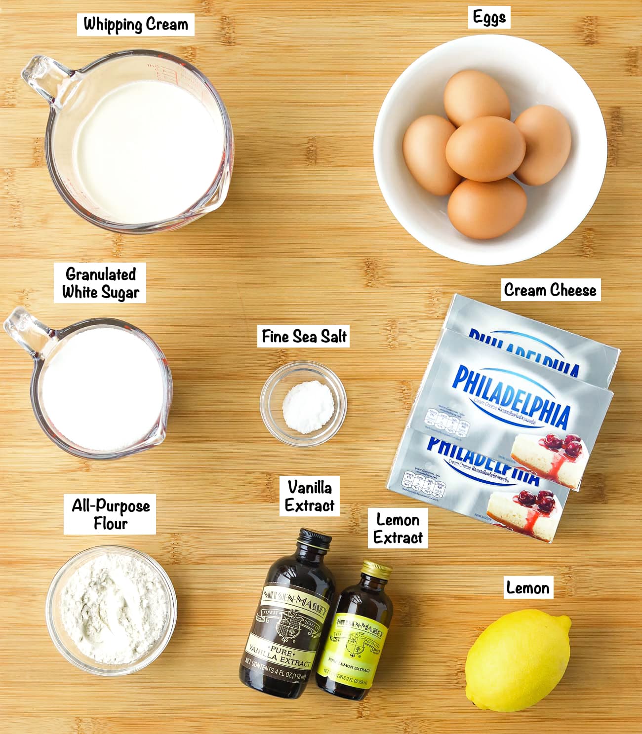 Lemon Basque Burnt Cheesecake - That Spicy Chick