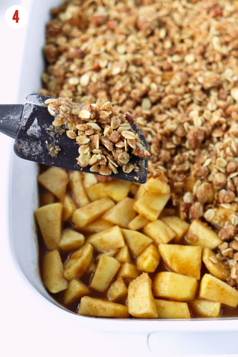 Salted Caramel Apple Crumble (with Baileys Salted Caramel!) - That ...