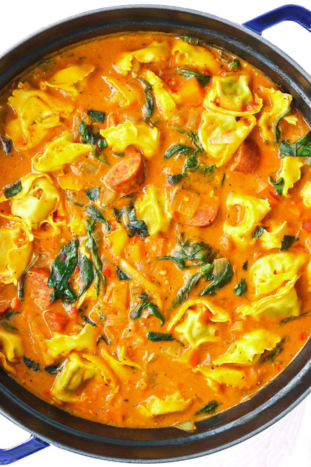 Creamy Rosé Tortellini Soup (Meal Prep Dream + Flexible!) - That Spicy ...