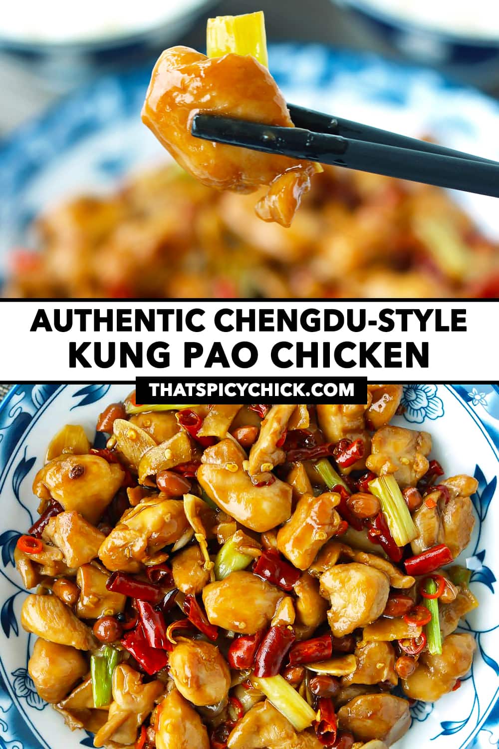 Authentic Kung Pao Chicken (Chengdu-style) - That Spicy Chick