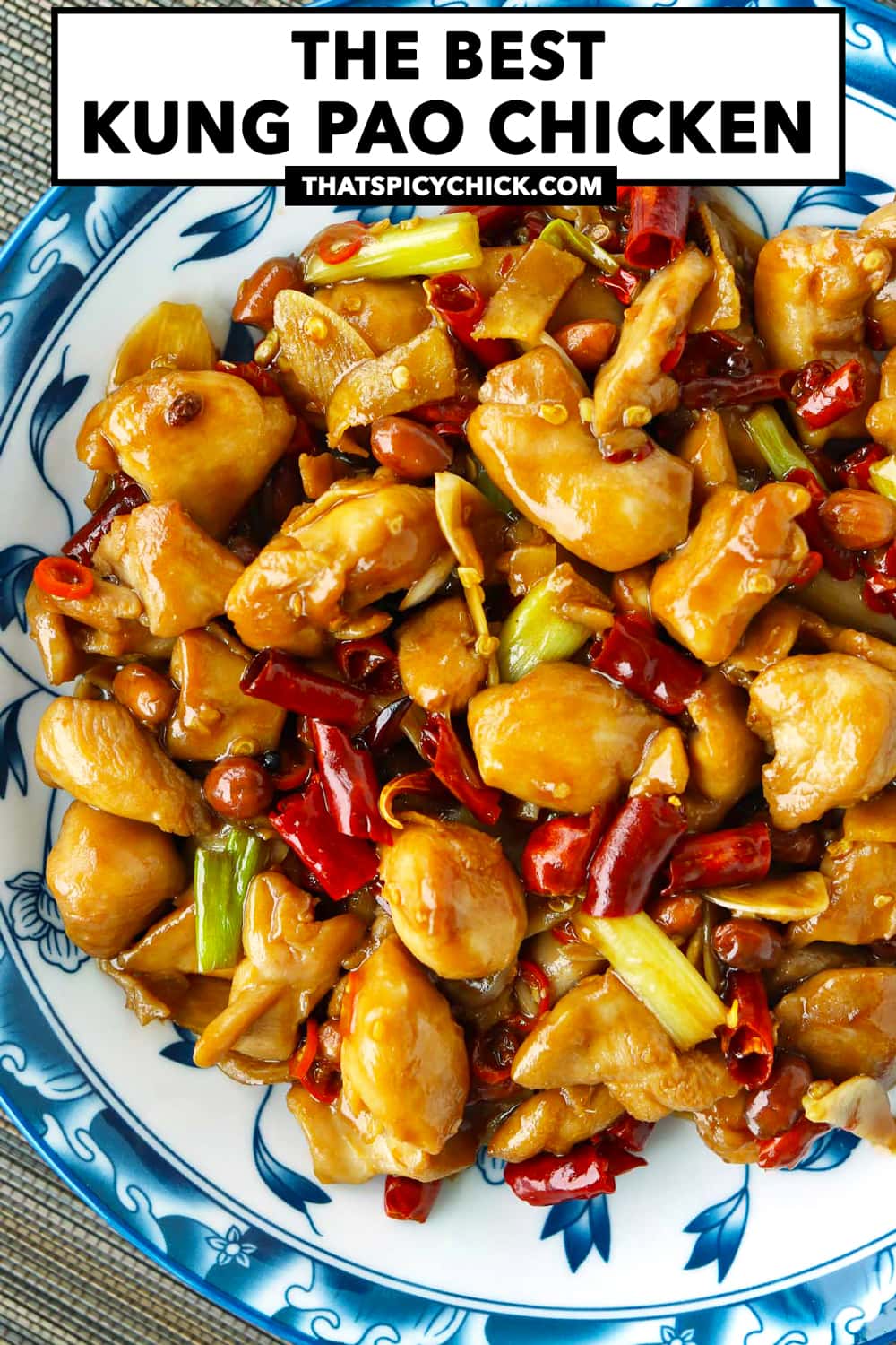 Authentic Kung Pao Chicken (Chengdu-style) - That Spicy Chick