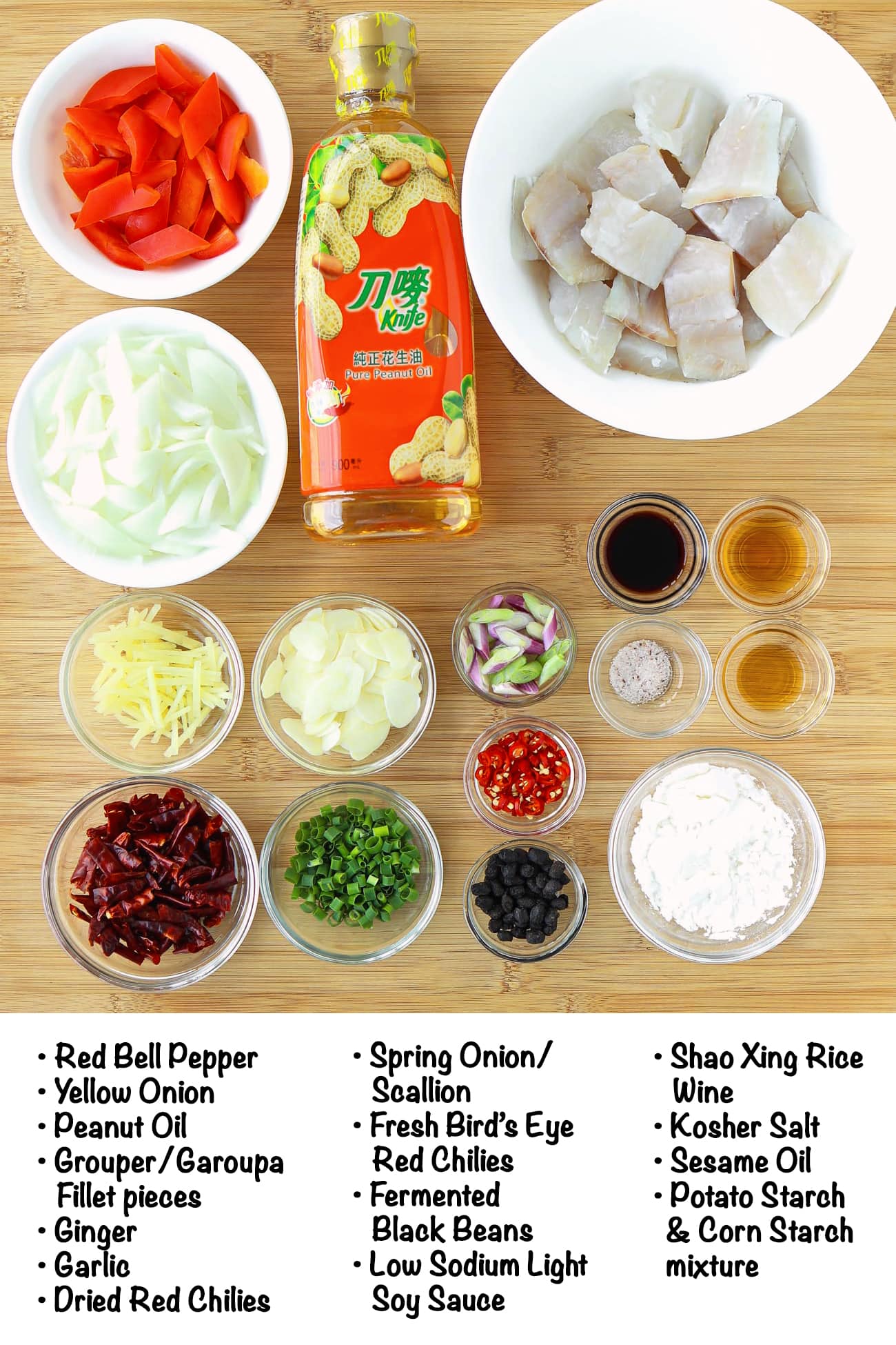Wok Fried Fish in Black Bean Sauce - That Spicy Chick