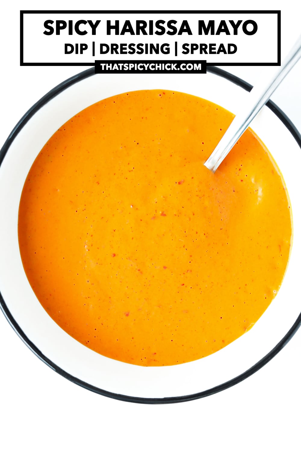 Spicy Harissa Mayo - That Spicy Chick
