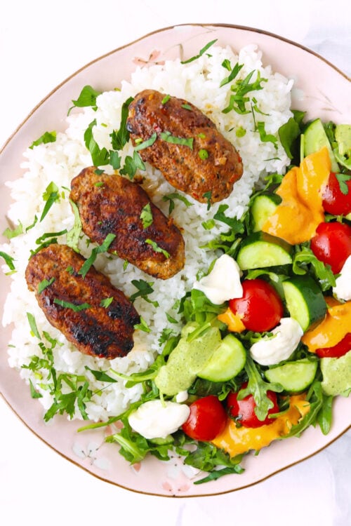 Spicy Lamb and Chicken Kofta - That Spicy Chick