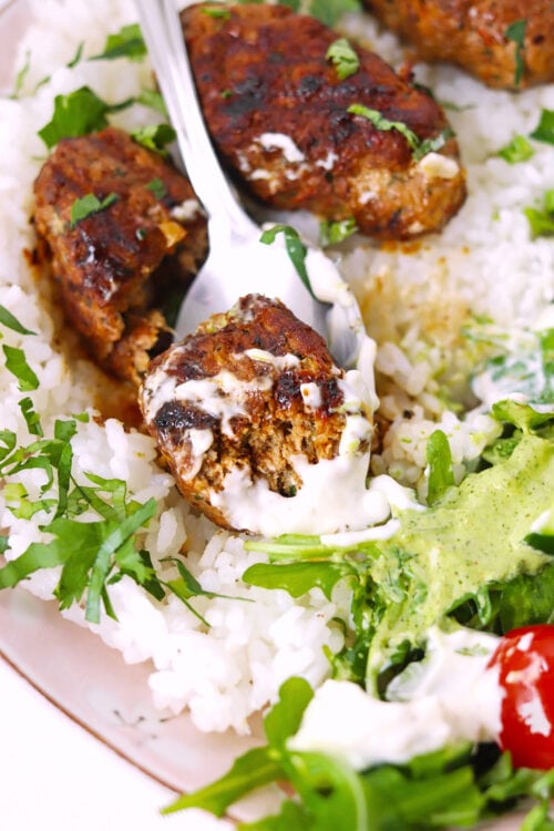 Spicy Lamb and Chicken Kofta - That Spicy Chick