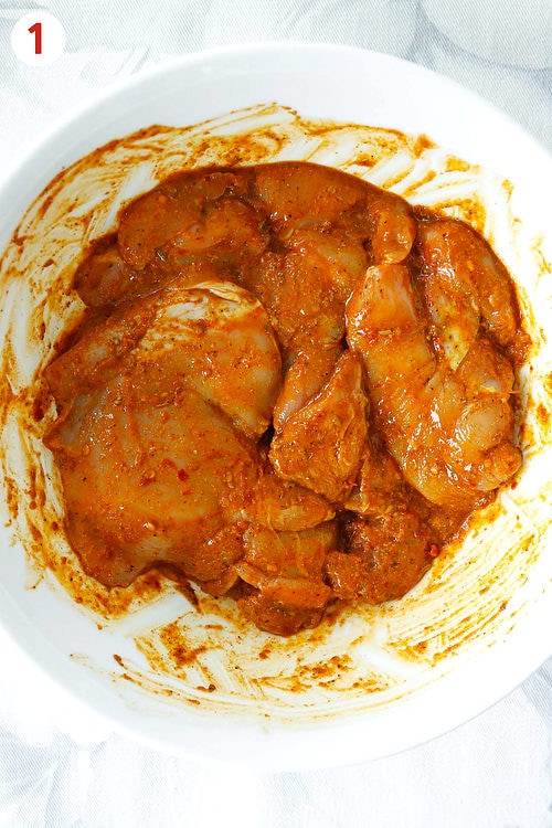 Peri Peri Chicken and Rice (Nando's Peri Peri Sauce!) - That Spicy Chick