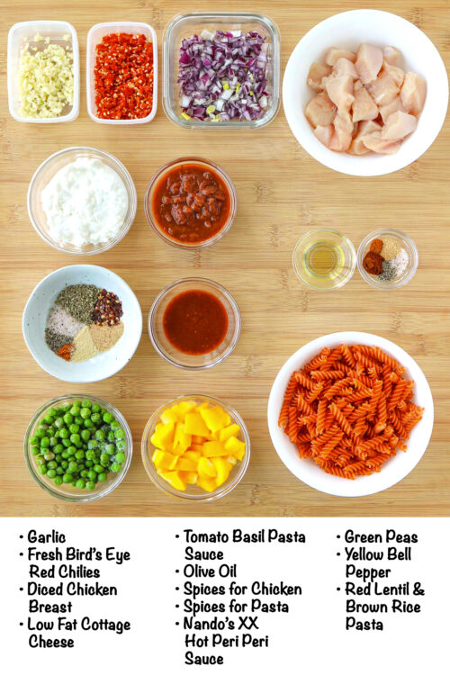 Creamy Peri Peri Chicken Pasta (High Protein!) - That Spicy Chick