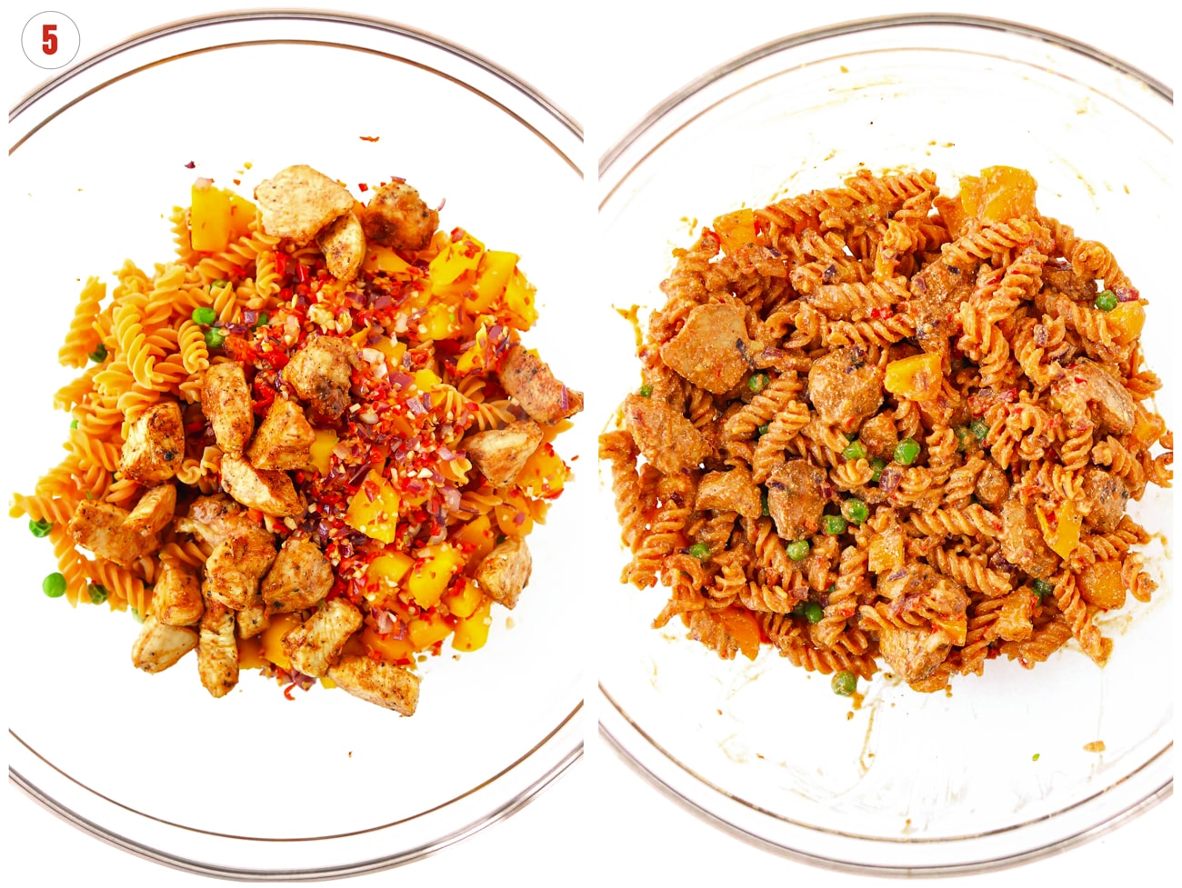 Creamy Peri Peri Chicken Pasta (High Protein!) - That Spicy Chick