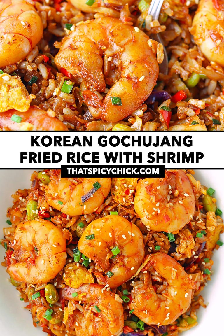 Gochujang Fried Rice - That Spicy Chick