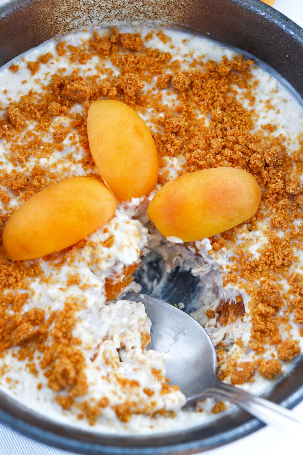 Snickerdoodle Protein Overnight Oats (34 grams protein!) - That Spicy Chick