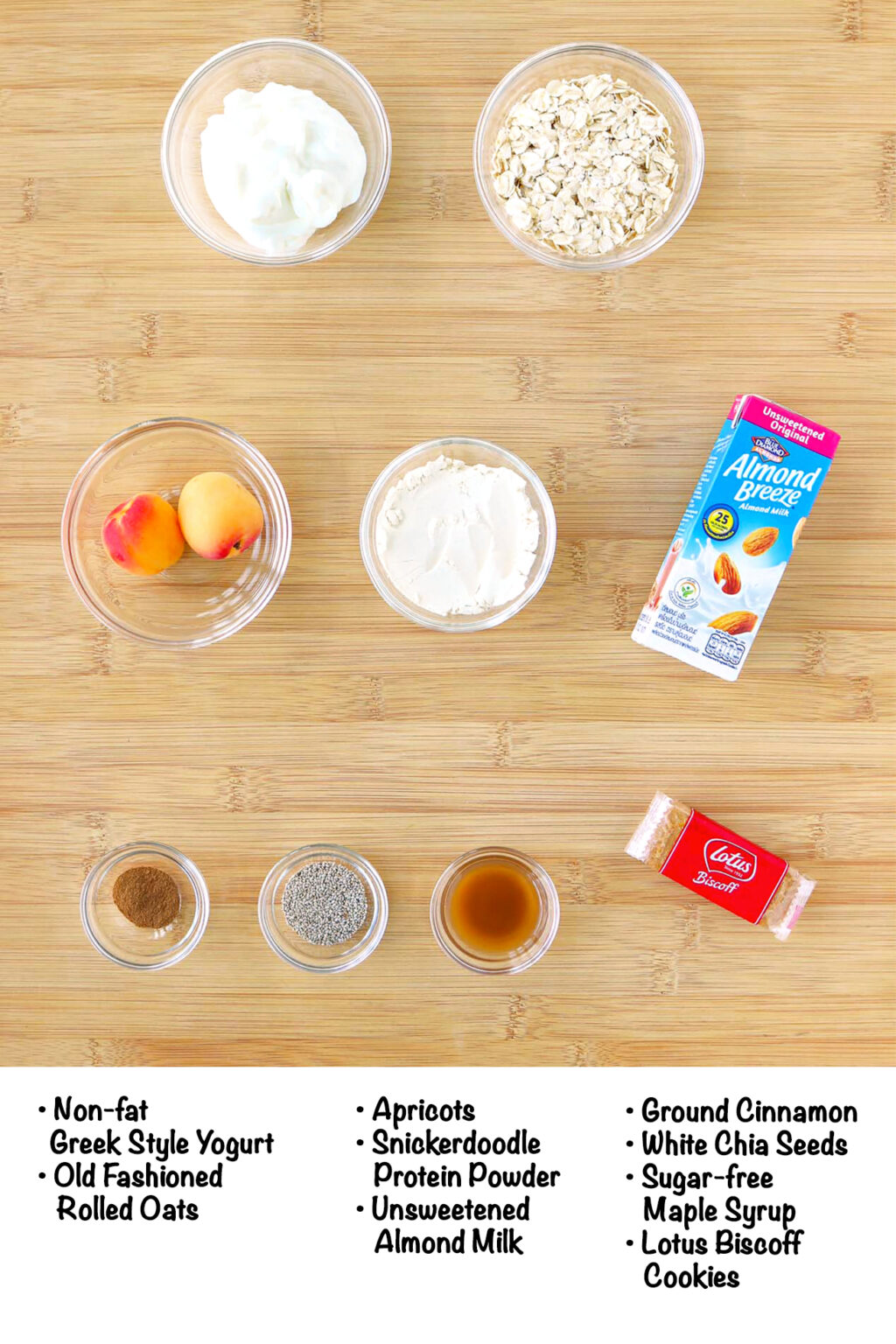 Snickerdoodle Protein Overnight Oats (34 grams protein!) - That Spicy Chick