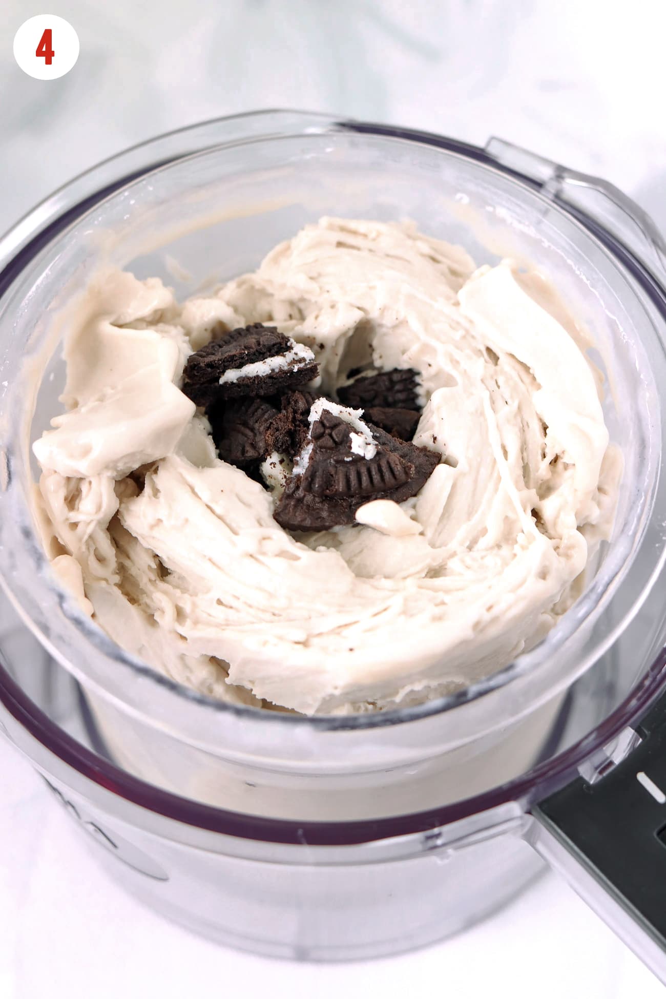 Ninja Creami Cookies and Cream Protein Ice Cream - That Spicy Chick
