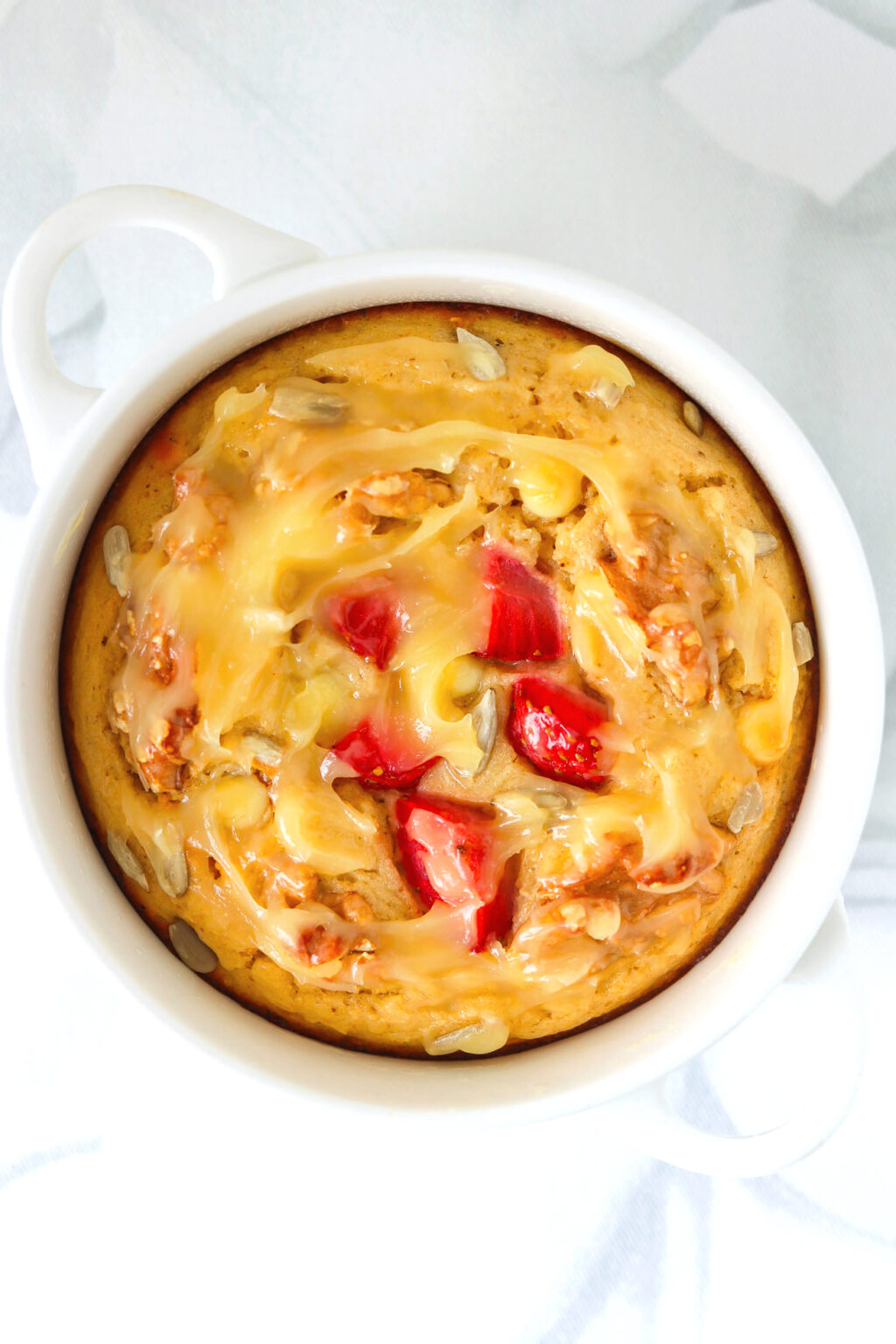 Lemon Curd Baked Oats - That Spicy Chick