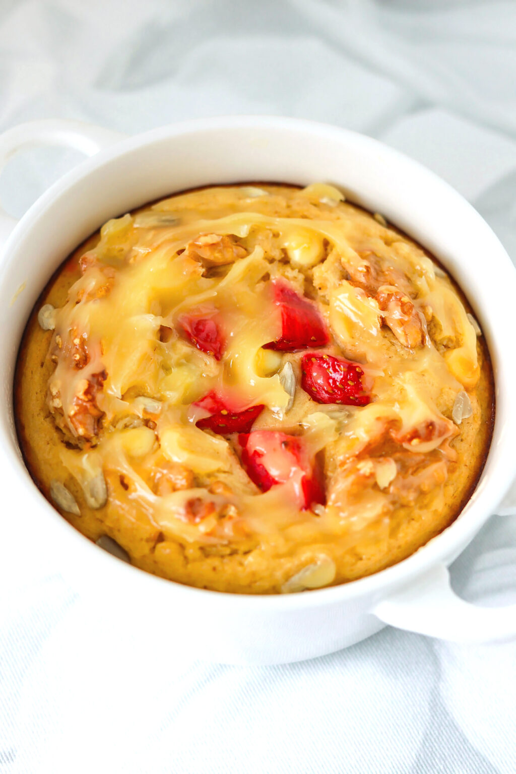 Lemon Curd Baked Oats - That Spicy Chick