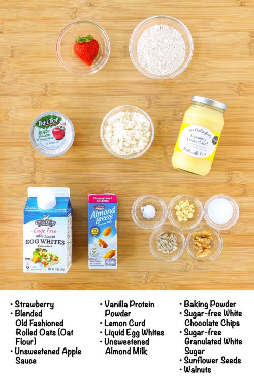 Lemon Curd Baked Oats - That Spicy Chick