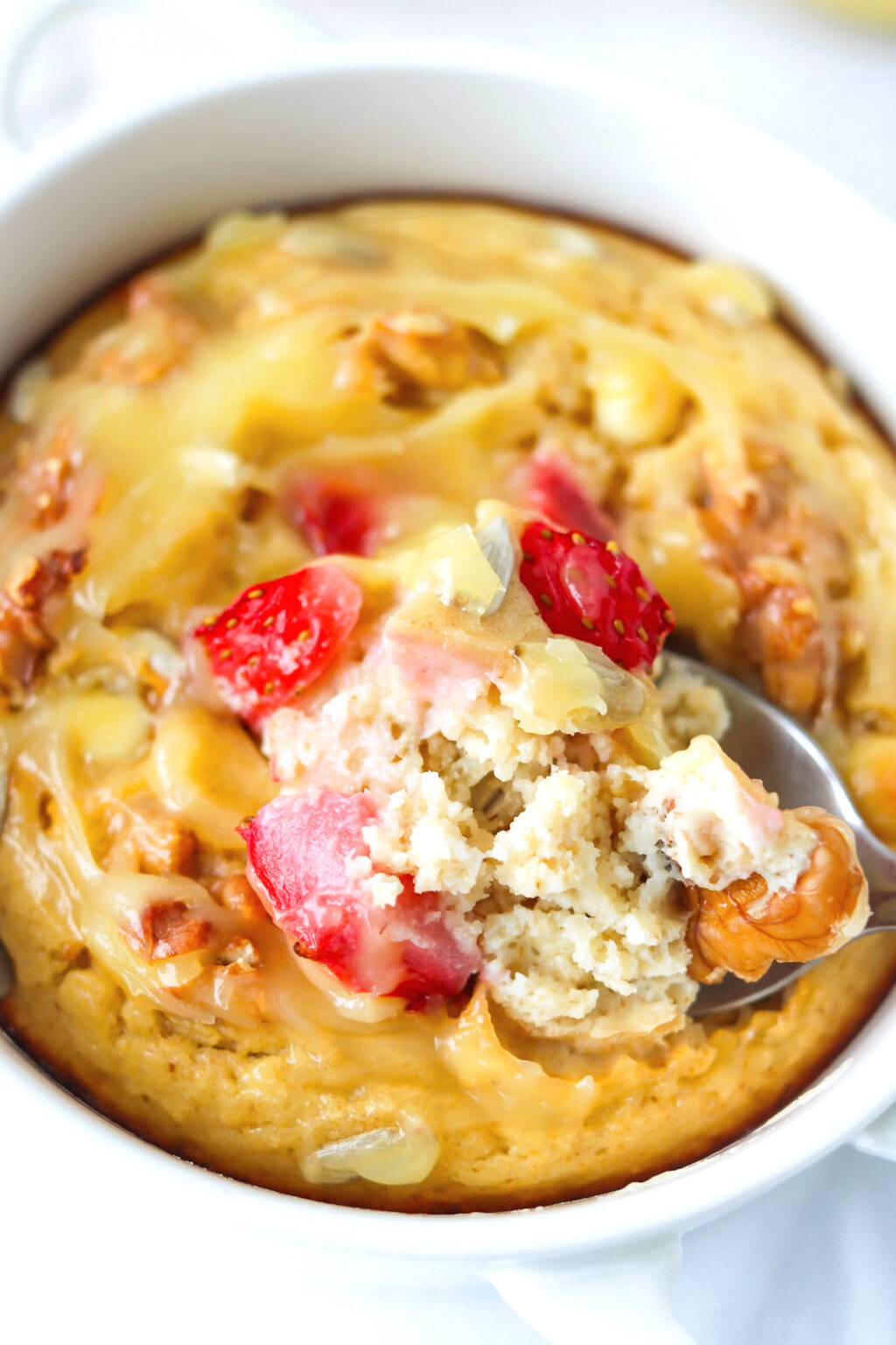 Lemon Curd Baked Oats - That Spicy Chick