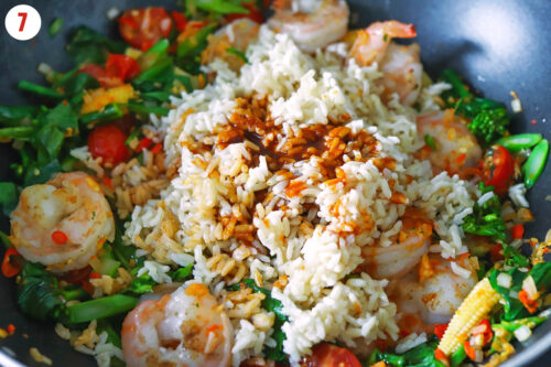 Tom Yum Fried Rice - That Spicy Chick
