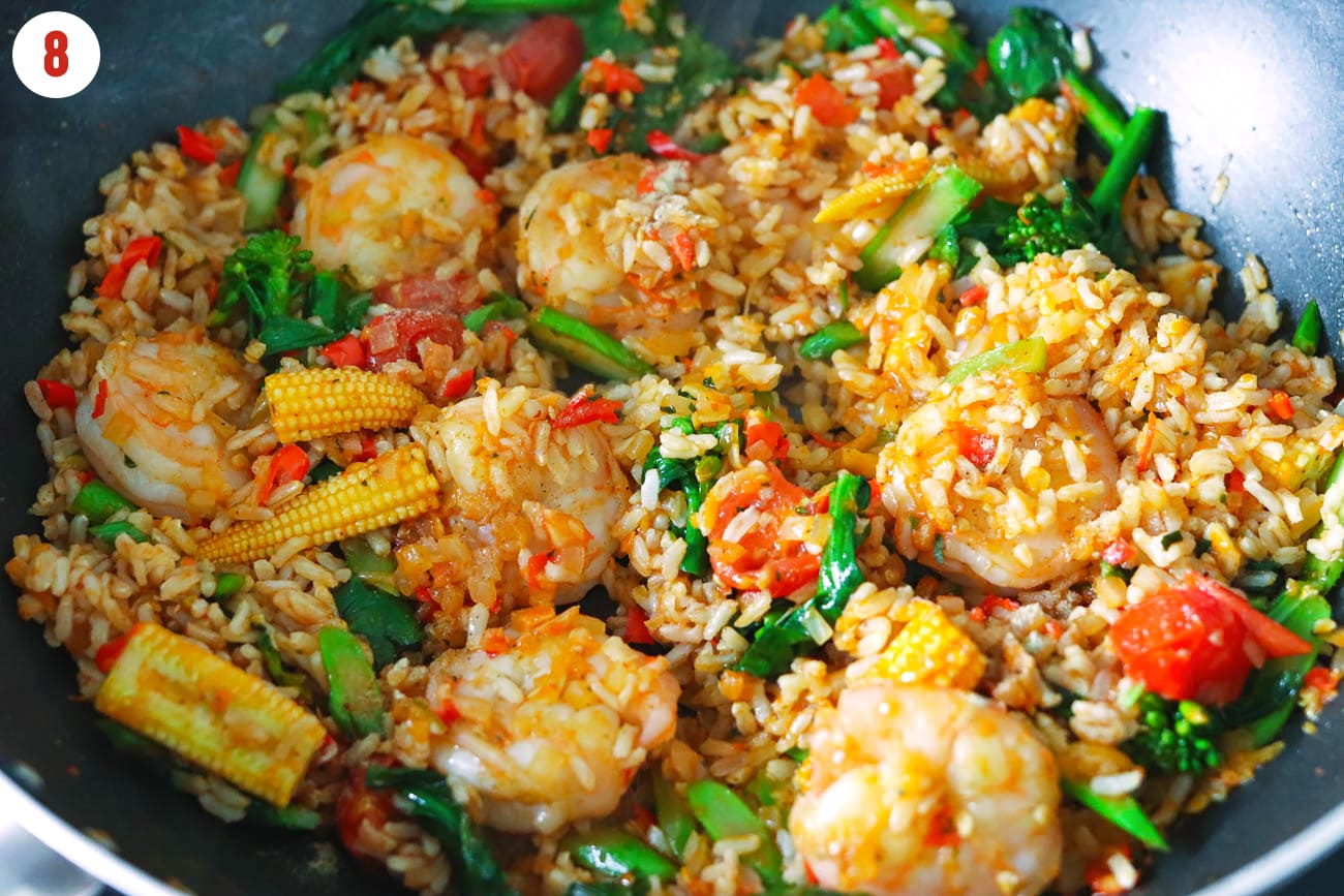 Tom Yum Fried Rice - That Spicy Chick