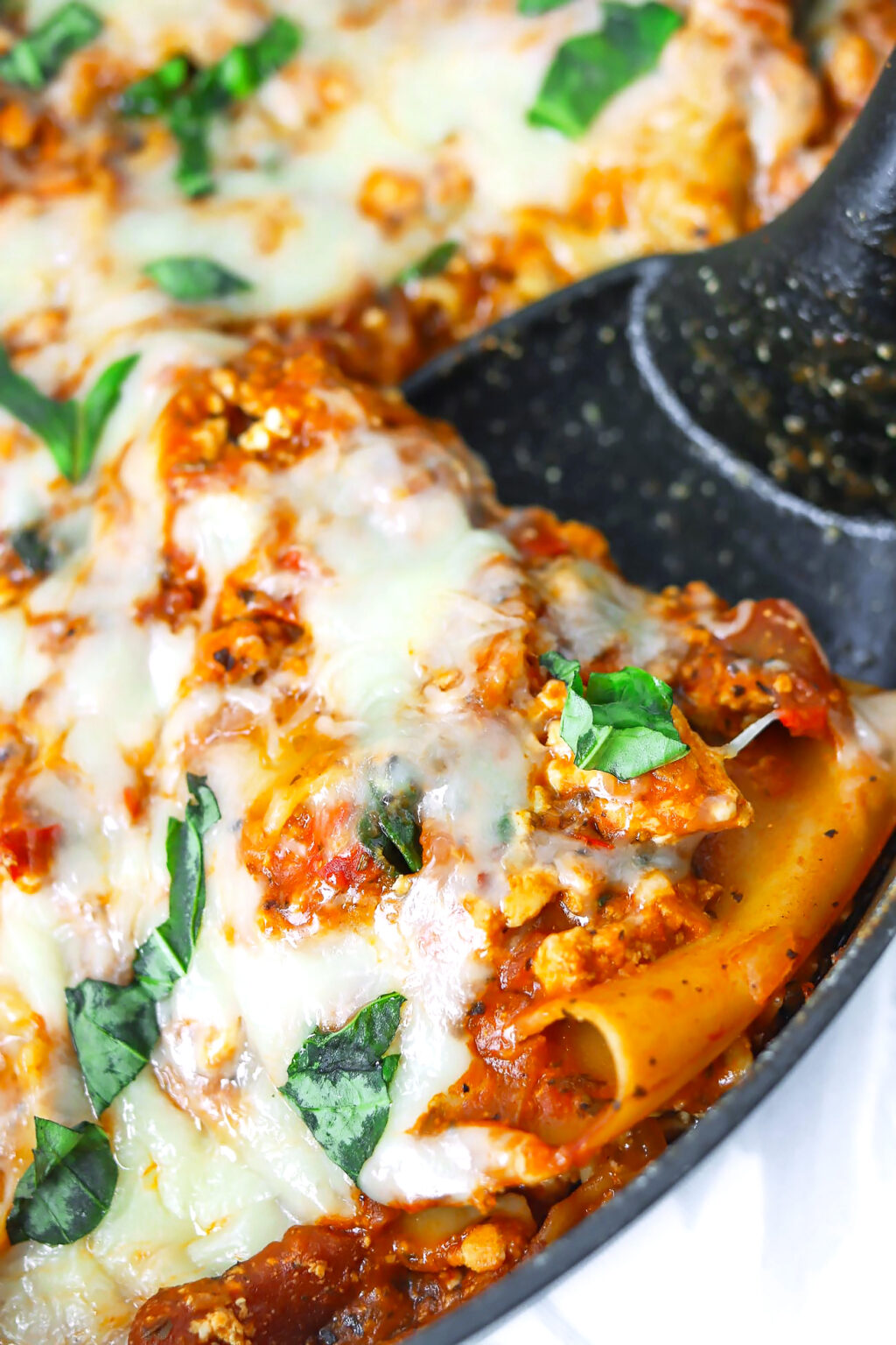 Easy Skillet Lasagna with Cottage Cheese (40 Minute Recipe!) - That ...