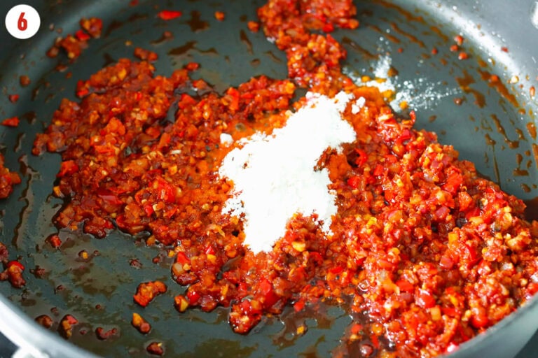 Spicy Nduja Pasta with Shrimp (Pasta con 'Nduja) - That Spicy Chick
