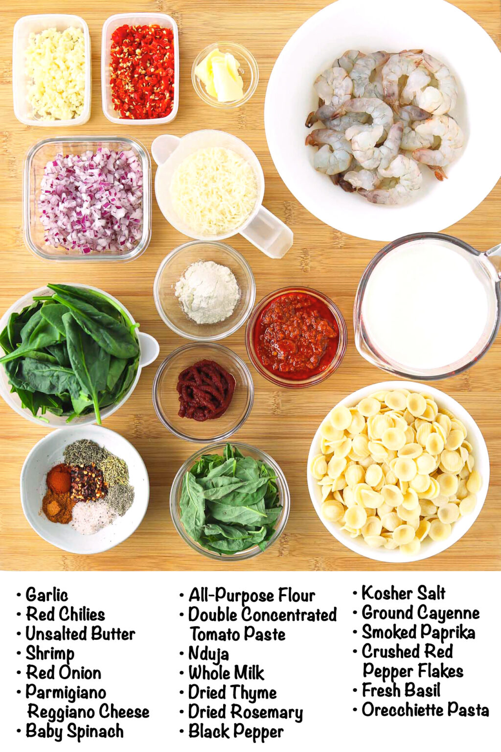 Spicy Nduja Pasta with Shrimp (Pasta con 'Nduja) - That Spicy Chick