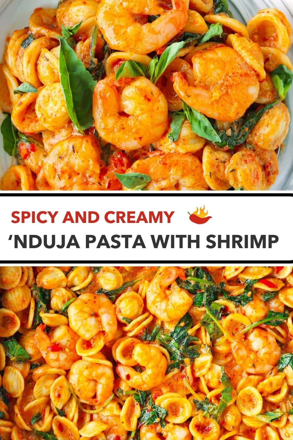 Spicy Nduja Pasta with Shrimp (Pasta con 'Nduja) - That Spicy Chick