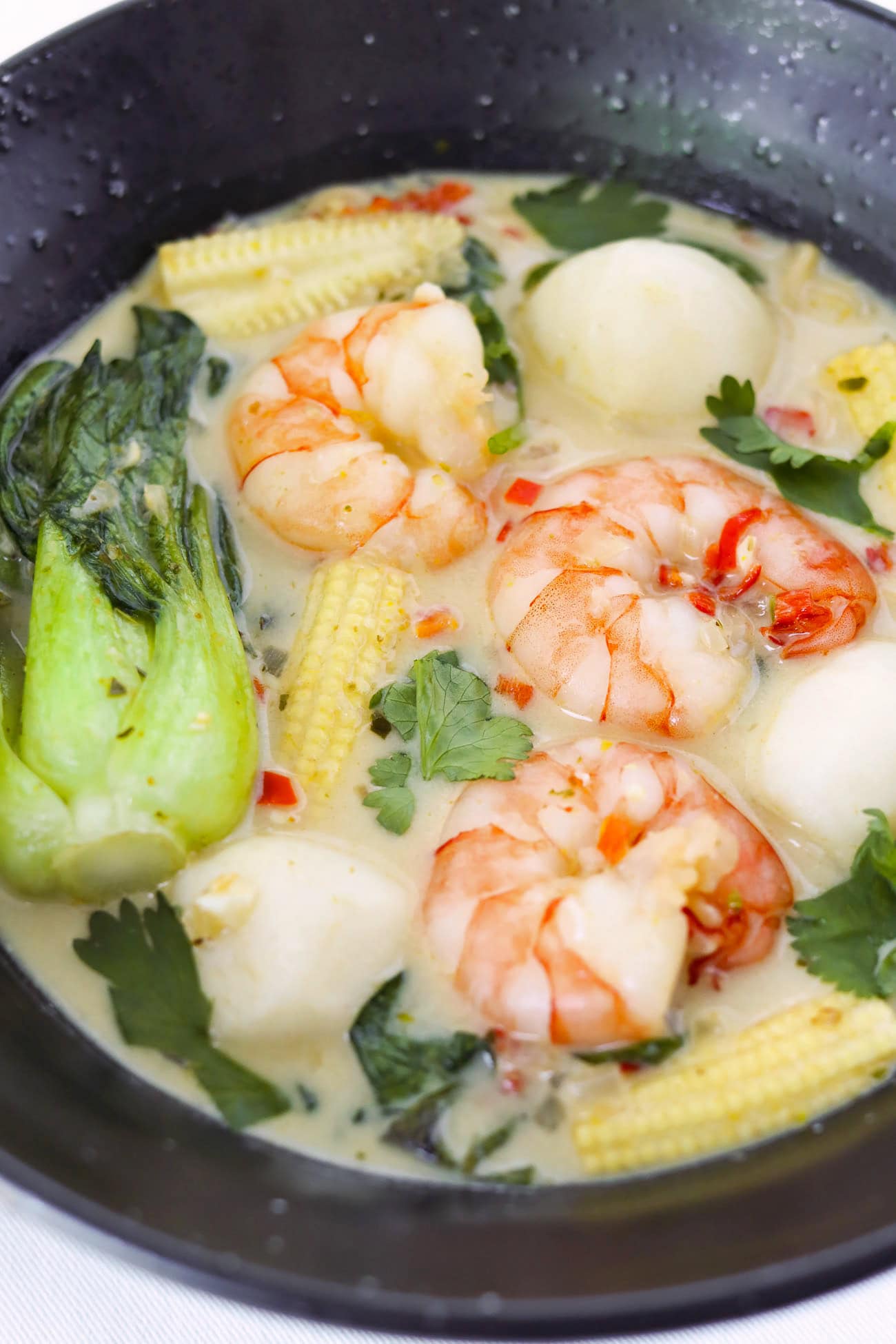 Green Curry Noodles - That Spicy Chick