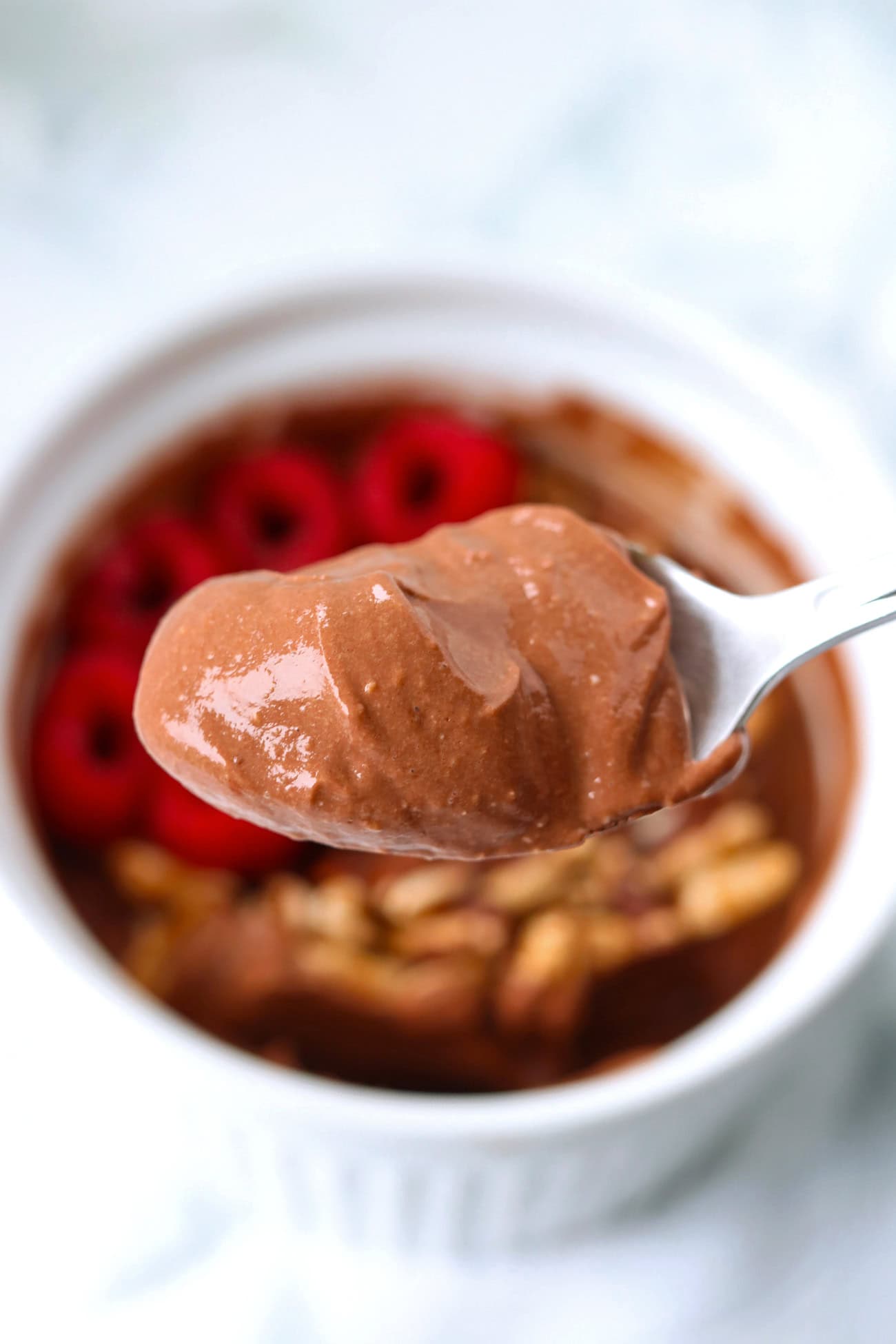 Cottage Cheese Chocolate Mousse (High Protein Dessert!) - That Spicy Chick