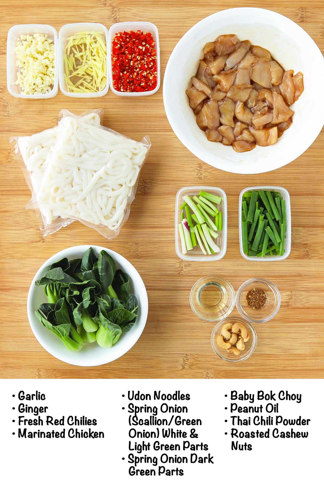 Spicy Udon Noodles with Chicken - That Spicy Chick