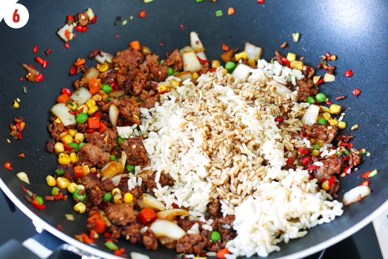 Easy Char Siu Fried Rice (Shortcut Chinese BBQ Pork Fried Rice) - That ...