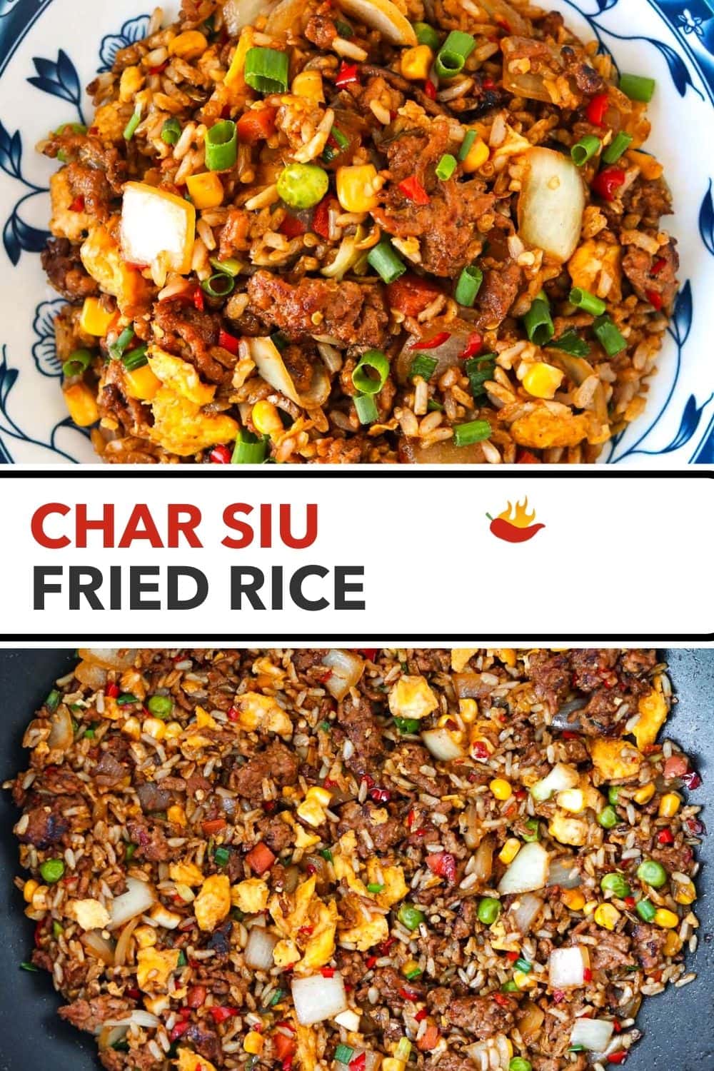 Easy Char Siu Fried Rice (Shortcut Chinese BBQ Pork Fried Rice) - That ...